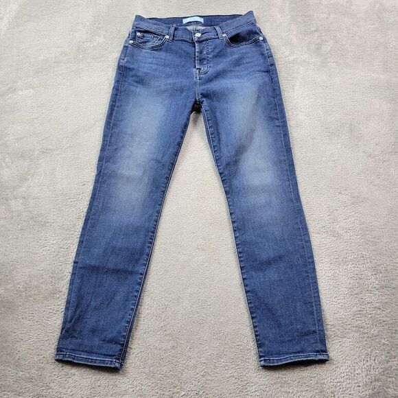 7 For All Mankind | Jeans | 7 For All Mankind Jeans Womens 28x28 Blue ...